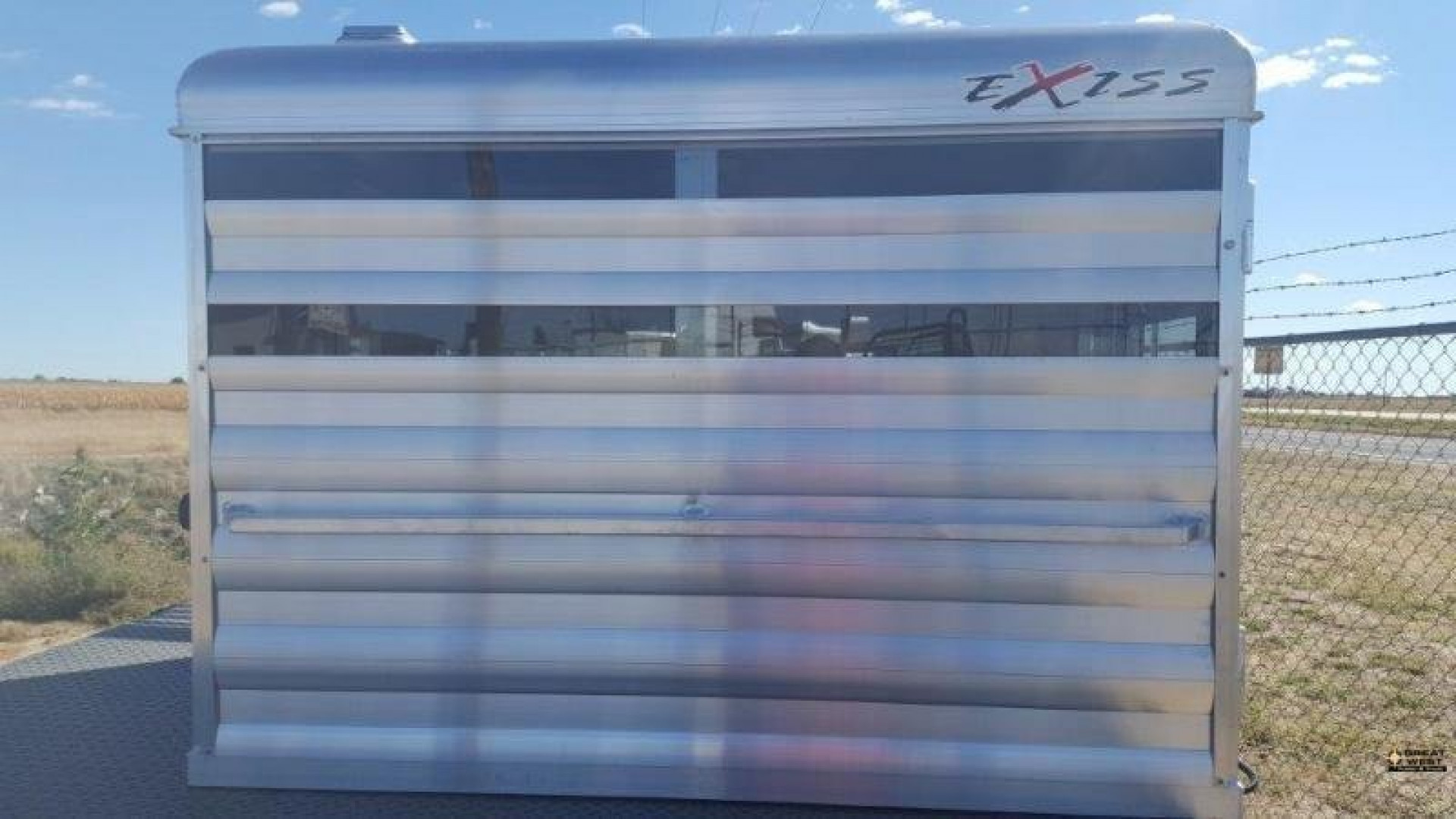 New Exiss Trailers Stock Box for Pickup Livestock Trailer