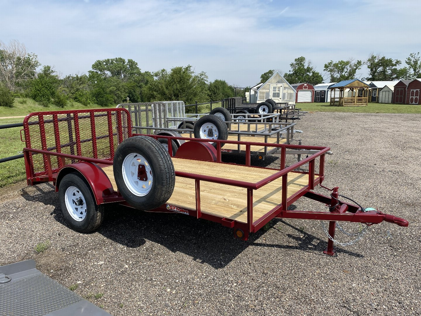 New 2025 GR Trailers 77x12 Utility Trailer