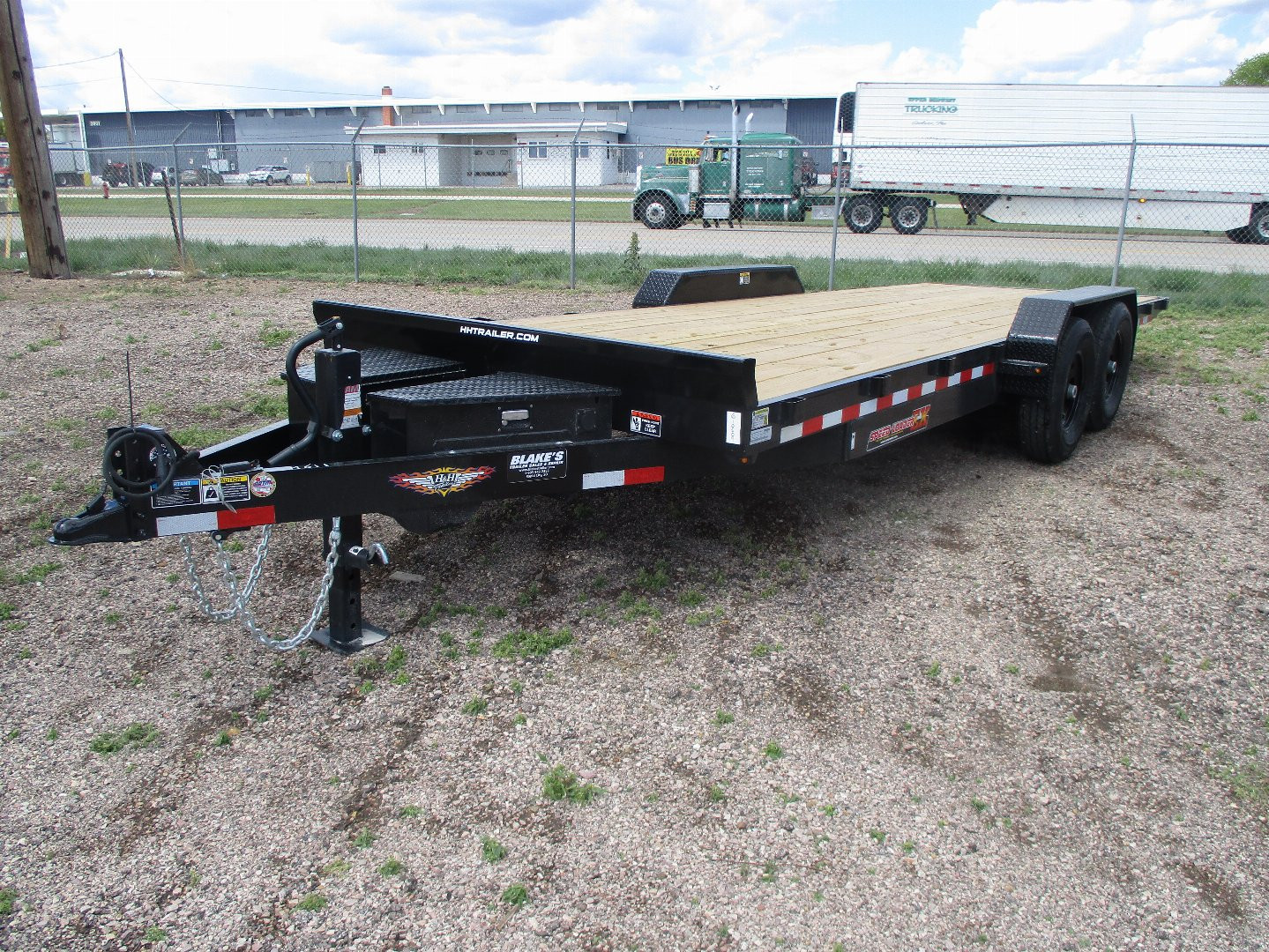 New 2025 H&H Trailers SPEEDLOADER Flatbed Trailer 82 X 22 for sale in ...