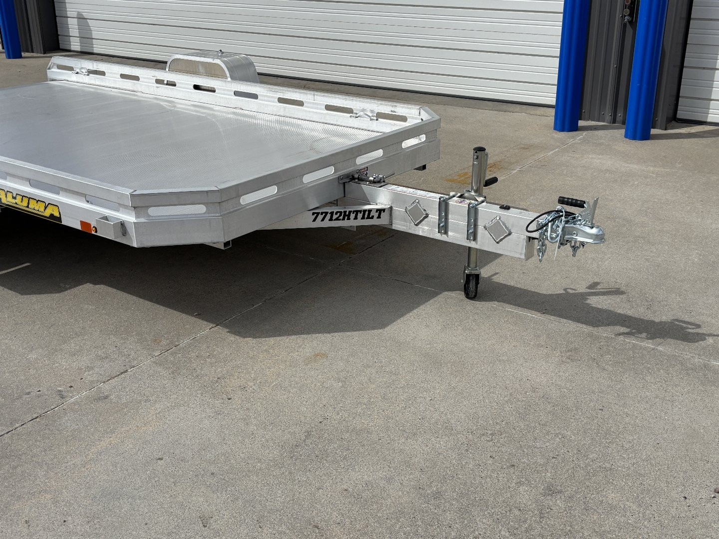 New 2026 Aluma 7712H Tilt Trailer