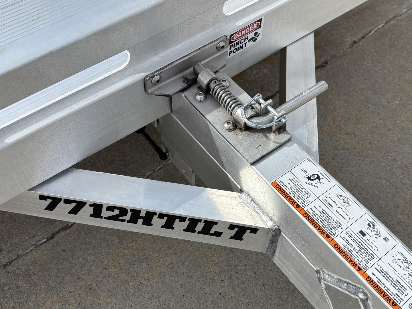 New 2026 Aluma 7712H Tilt Trailer