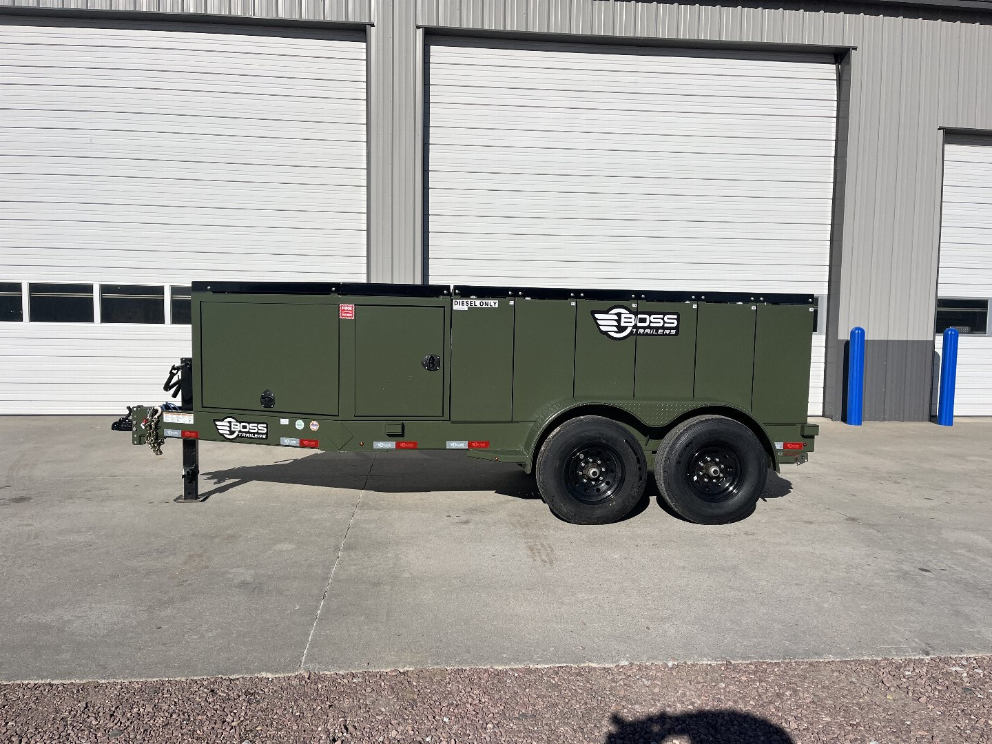New 2025 Boss Trailers 660 (6-110gal.) Multi Tank Fuel Trailer
