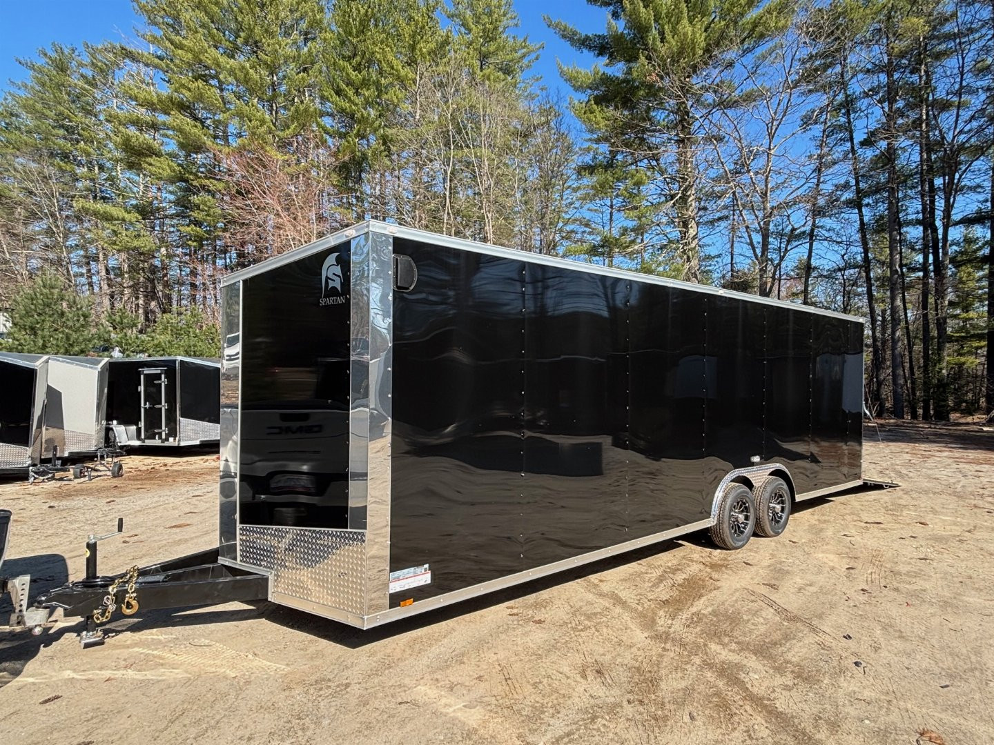 New 2025 SPARTAN 8.5X26 + 2ft V nose/ 7'6 Int Height /Polycore/ Ext ...