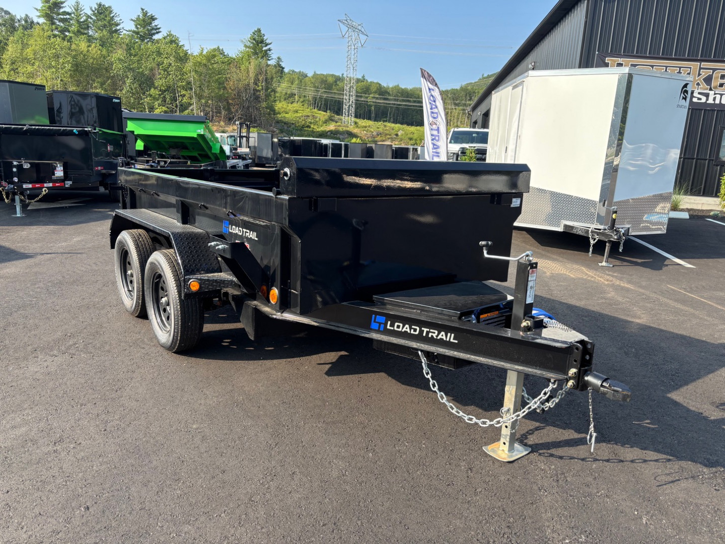 New 2025 LOAD TRAIL 5X10-DE Dump Trailer/ I BEAM Frame/ Tarp kit ...