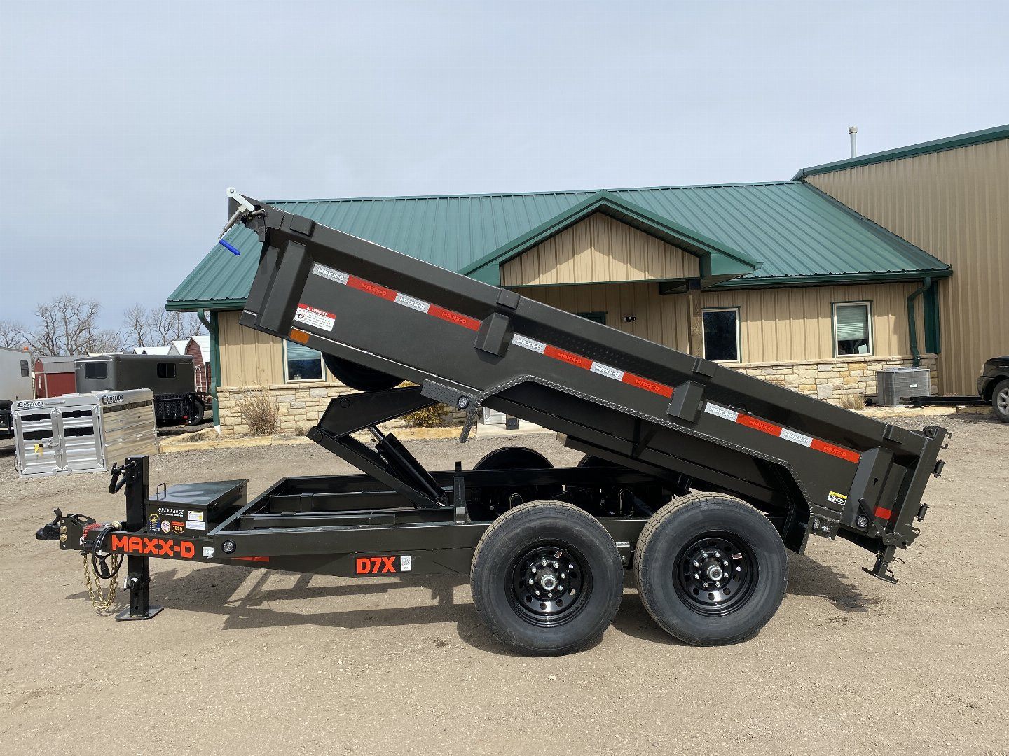 New 2025 MAXXD D7X 6x12 Dump Trailer