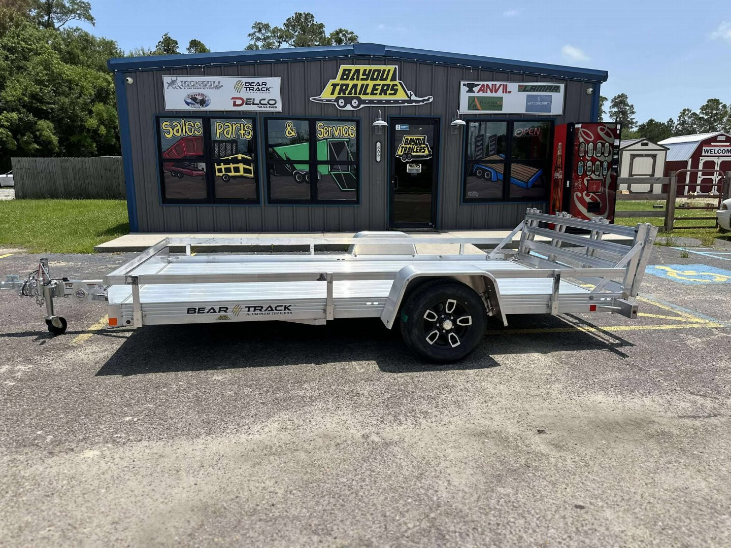 New 2025 Bear Track 6.5x12SA Utility Trailer