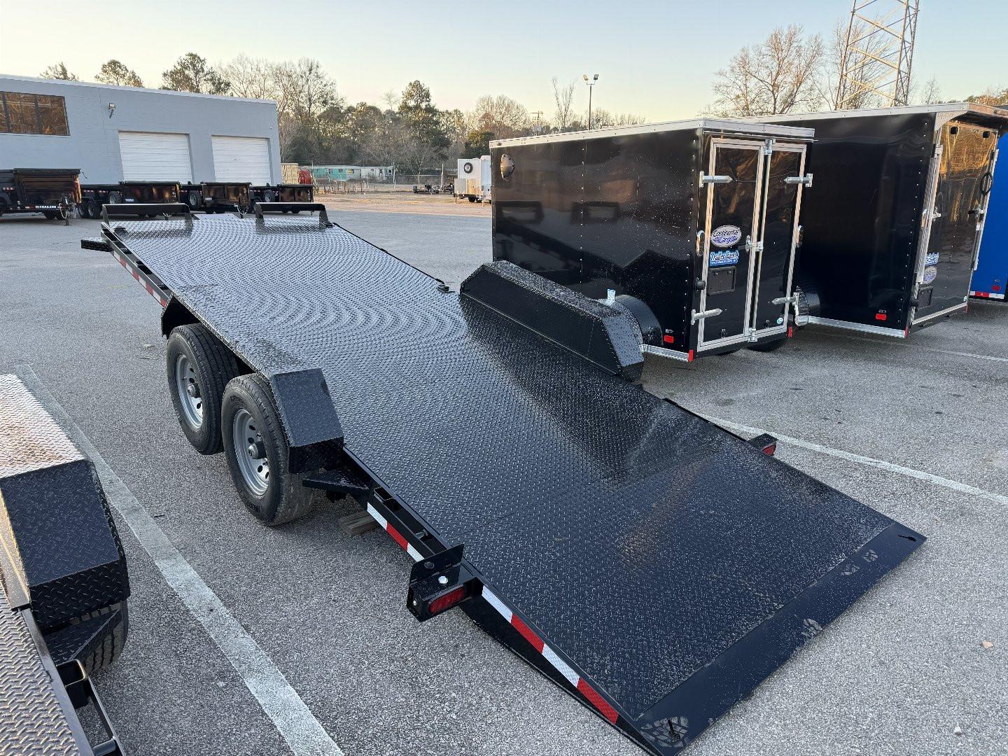 New 2025 Hawke Trailers 7x20 Tilt Trailer