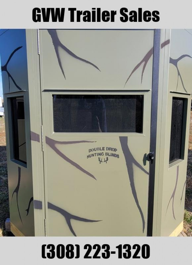 New 6x6 Double Drop Hunting Blind