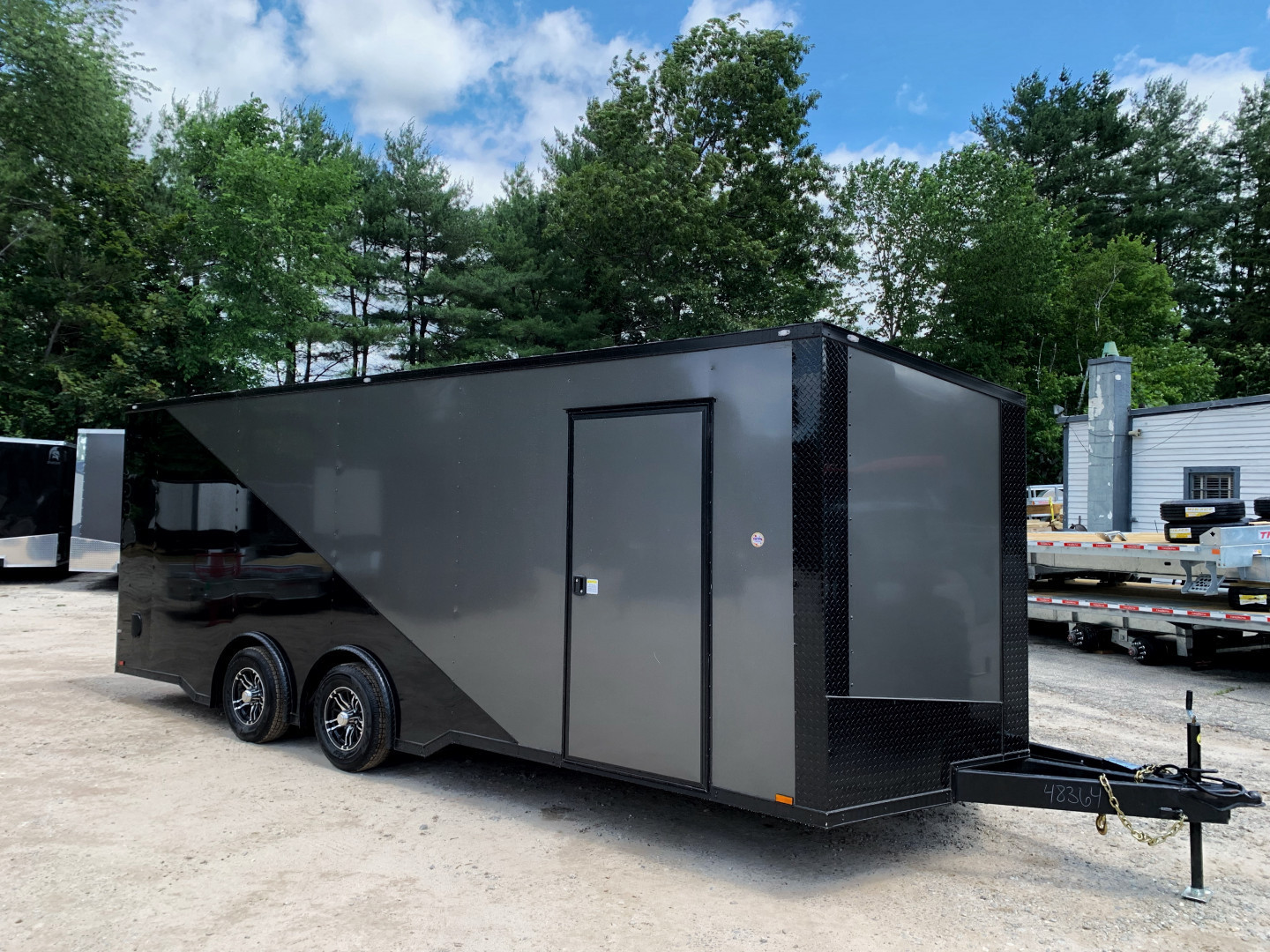 New 2025 SPARTAN 8.5X22 + 2ft V nose/ 7' Int Height/ .080 Polycore ...