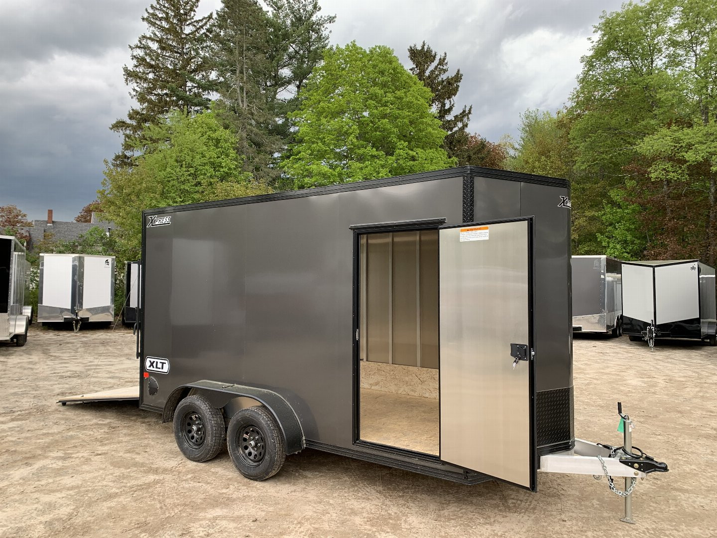 New 2025 High Country 7x14 + 18" V-Nose/ XLT Aluminum trailer / 7'6 ...