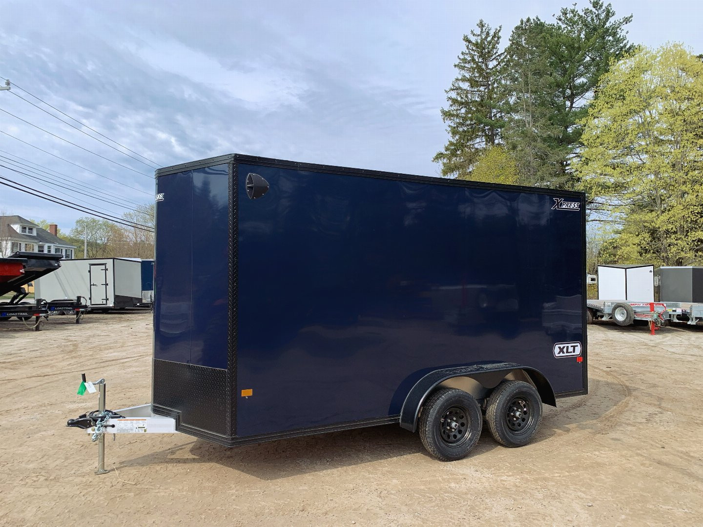 New 2025 High Country 7x14 + 18" V-Nose/ XLT Aluminum trailer / 7'6 ...