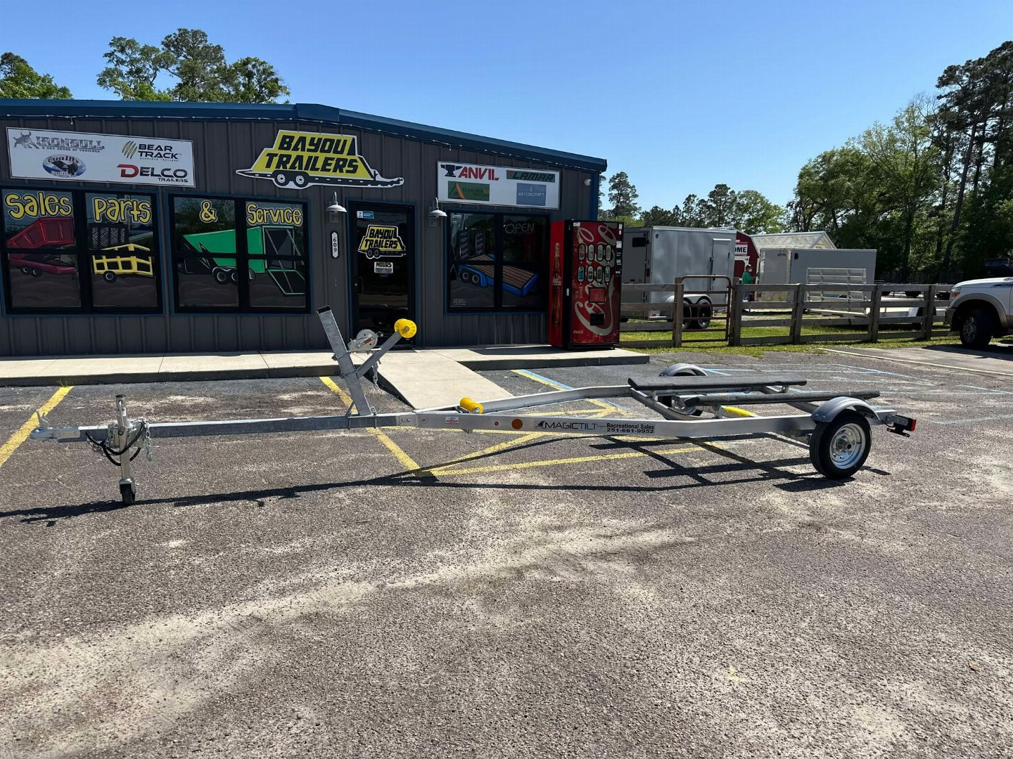 New 2025 Magic Tilt Trailers CA1515 Boat Trailer