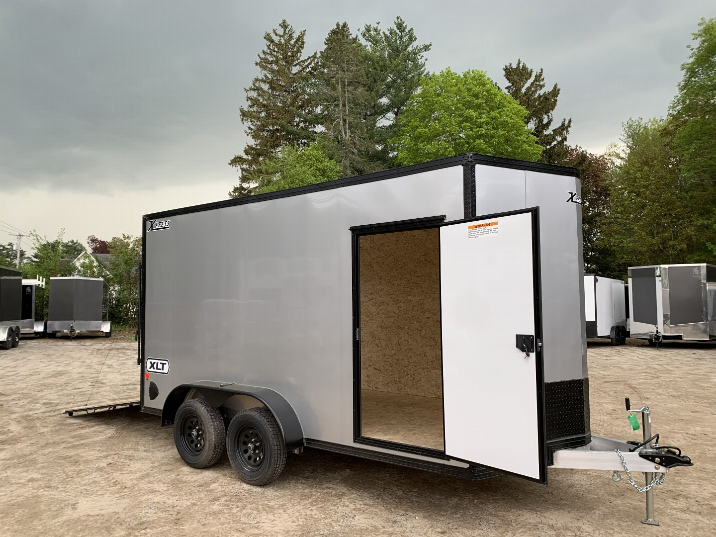 New 2025 High Country 7x14 + 18" V-Nose/ XLT Pro Aluminum trailer / 7 ...