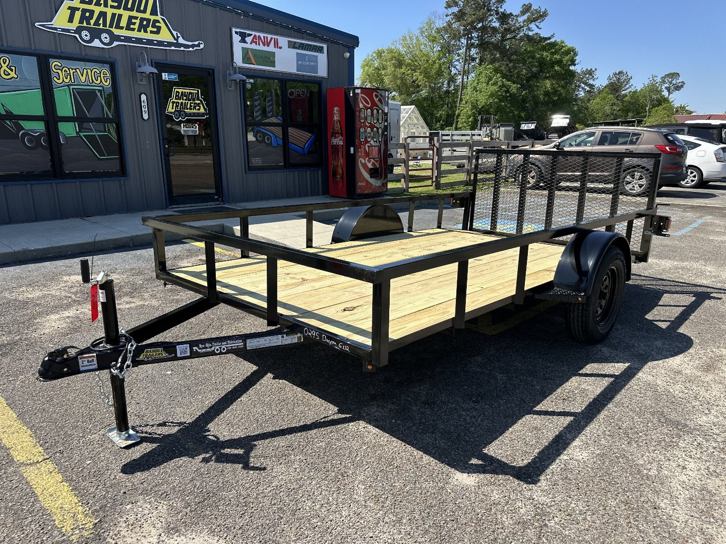 New 2025 Bye-Rite Trailers 6x12SA w/ Dove Utility Trailer