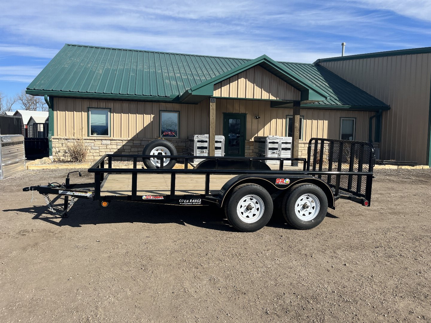 New 2025 GR Trailers 82x14 Utility Trailer TA for sale in Hutchinson, KS