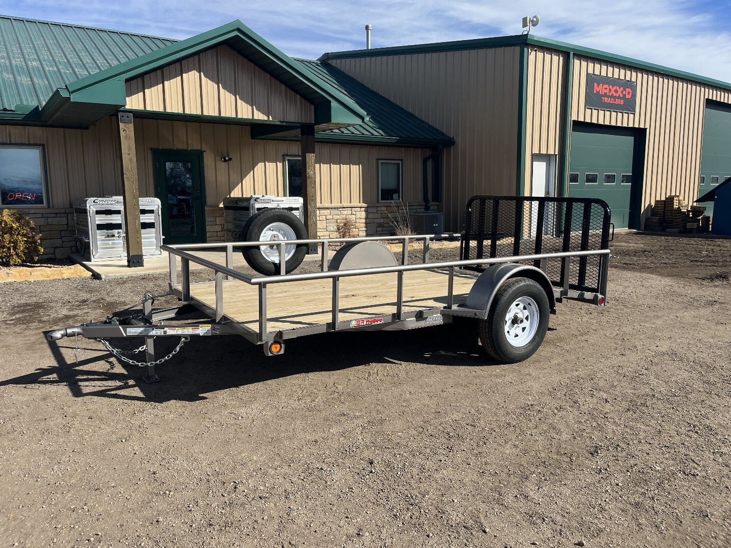 New 2025 GR Trailers 77x12 Utility Trailer