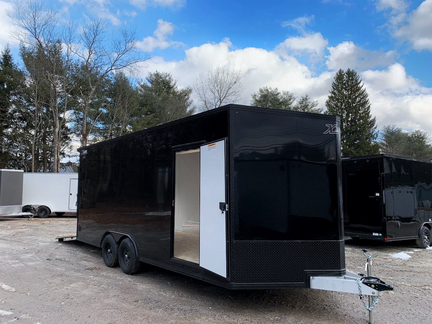 New 2025 High Country 8.5x20 +3ft V-Nose Aluminum trailer/7'6" interior ...