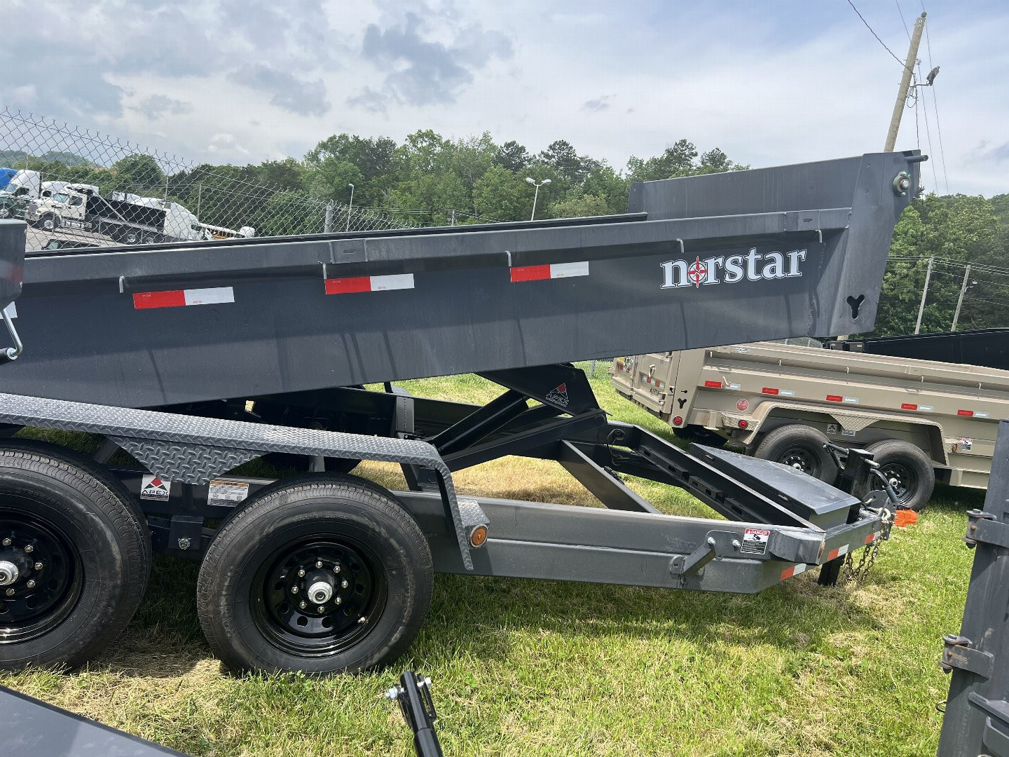New 2025 Norstar DCB 7X14 Dump Trailer