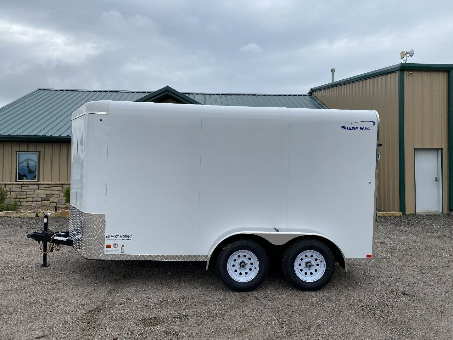 New 2024 Sharp Manufacturing 7x12 Cargo / Enclosed Trailer