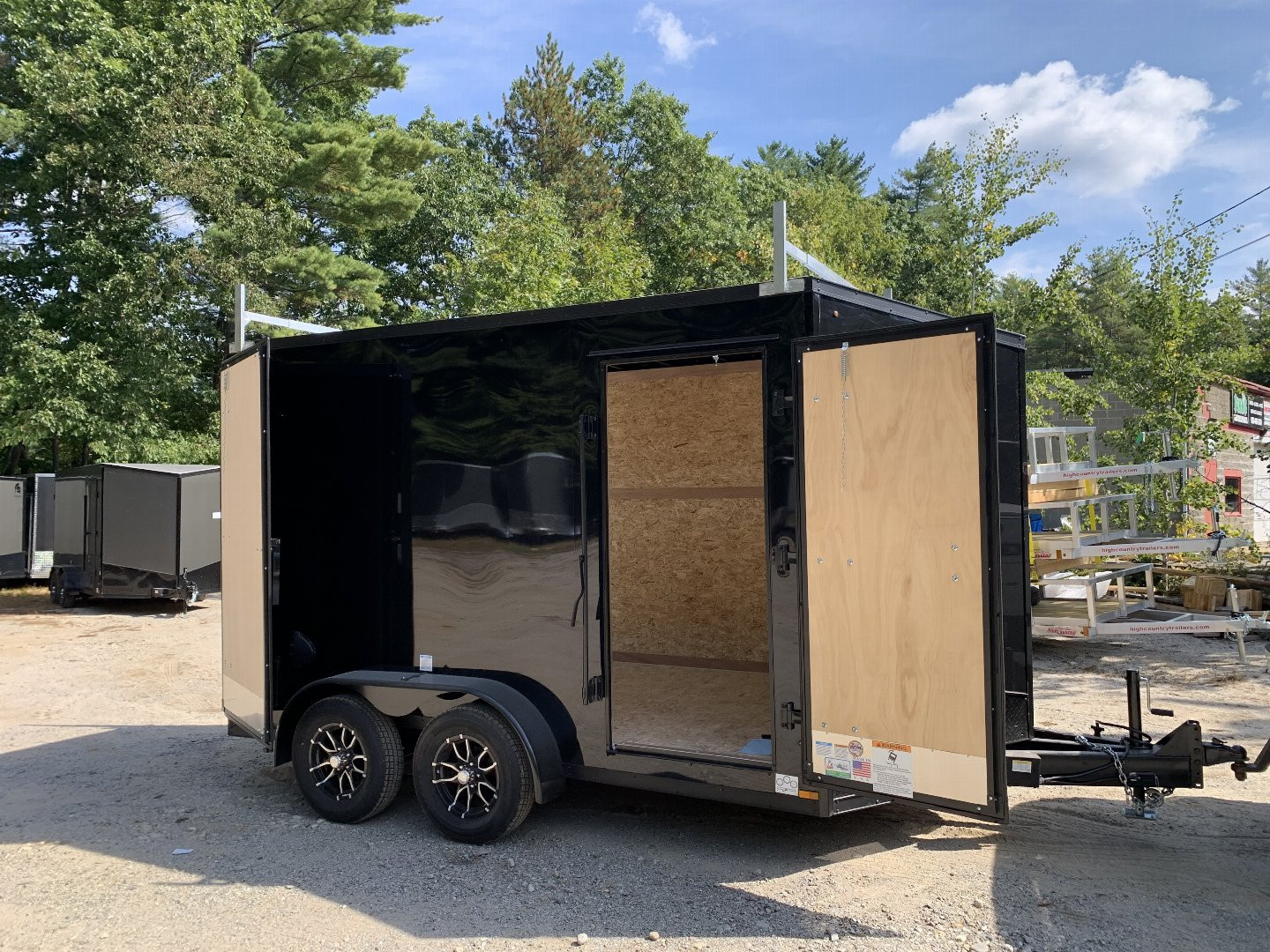 New 2025 US Cargo 7X12 +2ft V nose/ I-beam frame/ 7' interior height ...