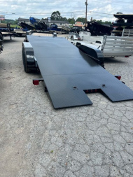 New 2025 P & T Trailers 7K 20' Steel Split dove tail for sale in Lenoir ...