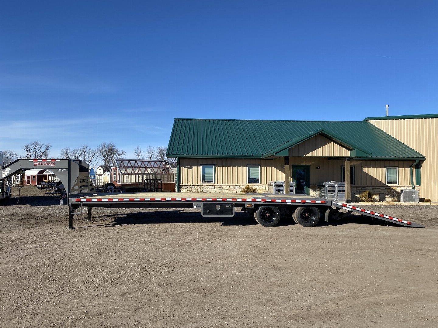 New 2024 Midsota FBHB Flatbed Trailer 36'