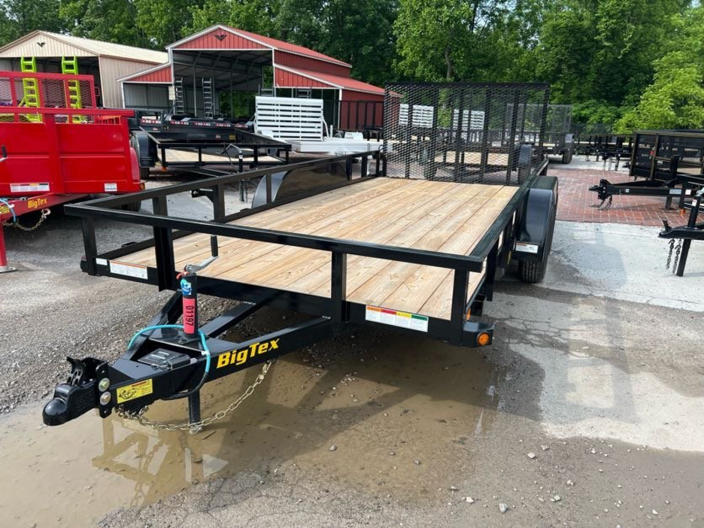 New 2025 Big Tex Trailers 70PI-16 Utility Trailer