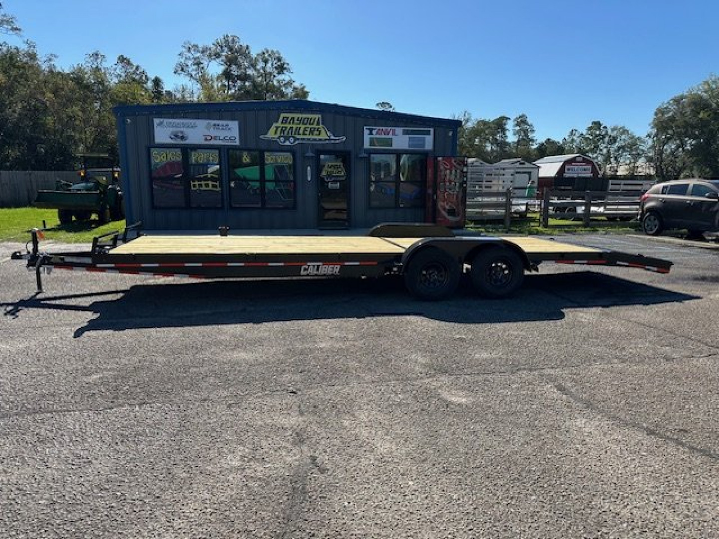 New 2025 Caliber Trailer Mfg 7x24 Car Hauler