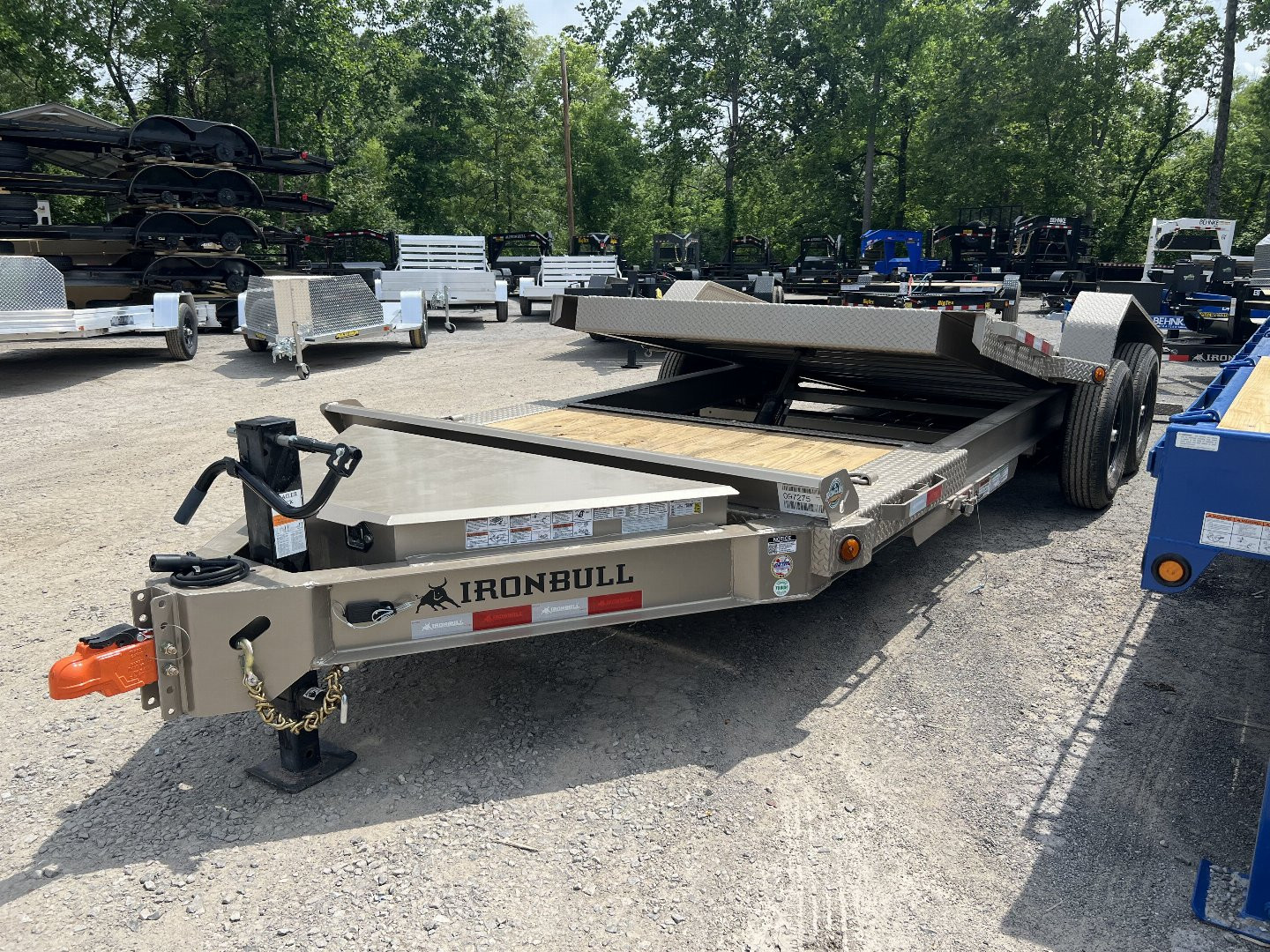 New 2025 Iron Bull TWB 83X20 TILT 14K Equipment Trailer