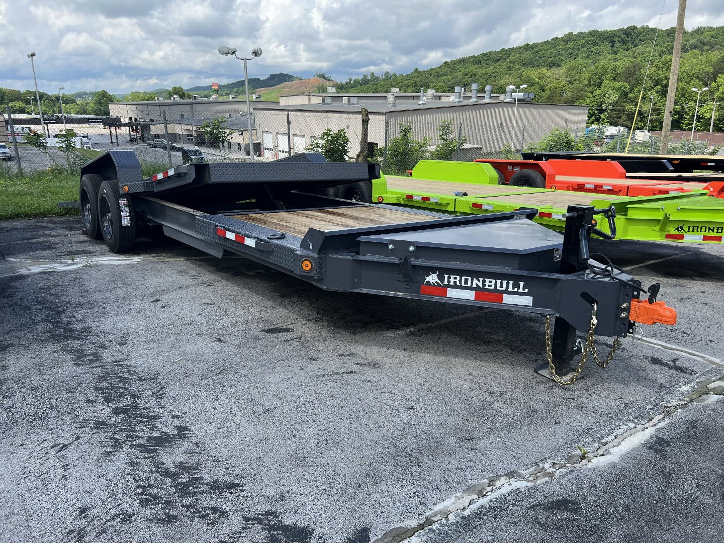 New 2025 Iron Bull TWB 81X22 TILT 16K Equipment Trailer