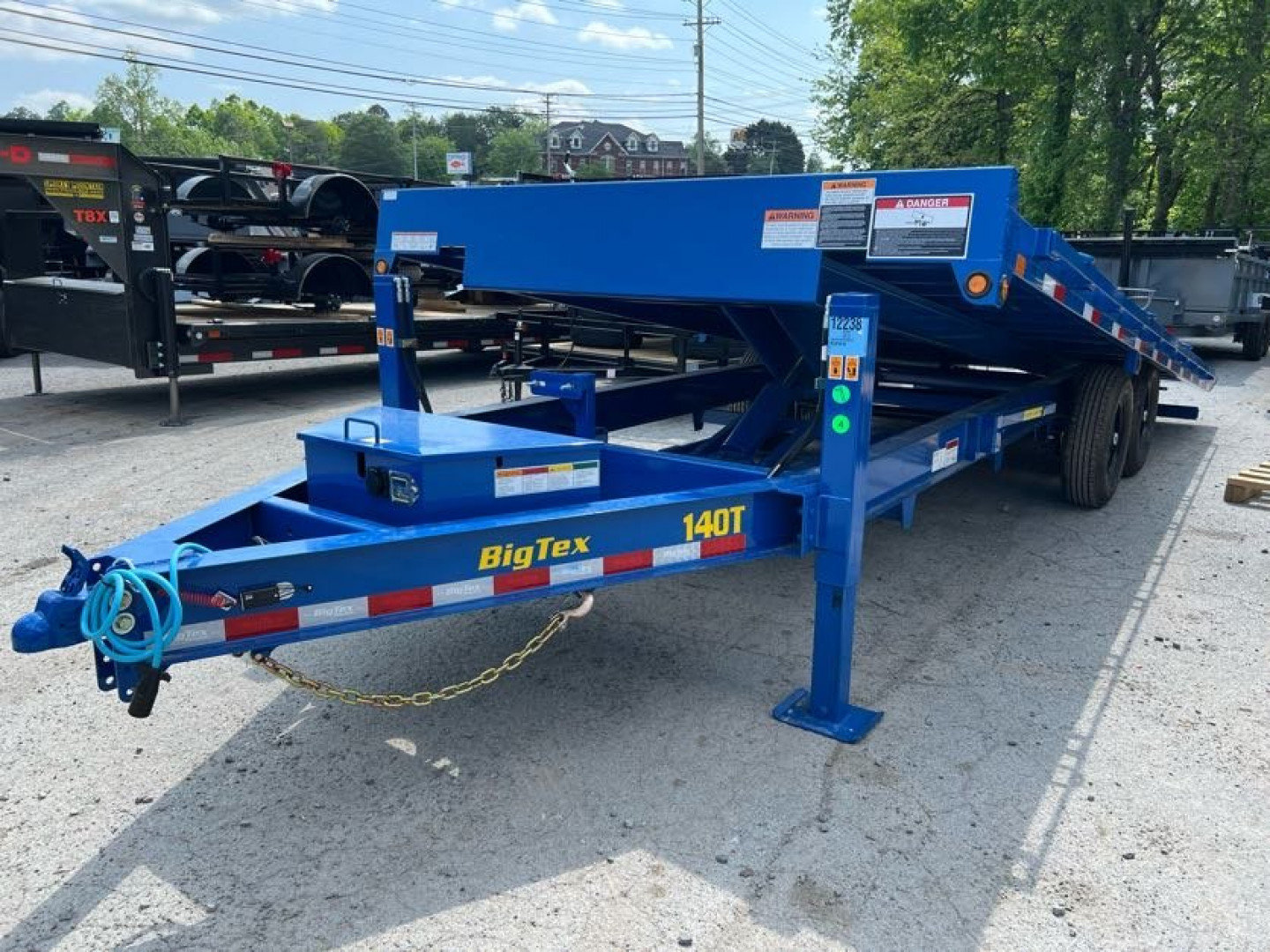 New 2025 Big Tex Trailers 14OT-22 E/H JACK WIRELESS REMOTE 8 D-RINGS ...