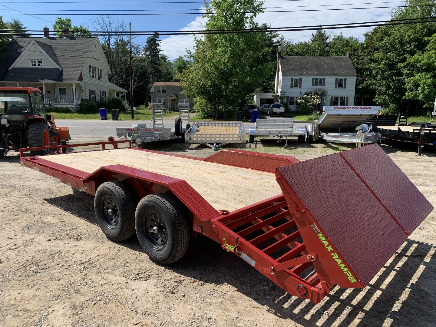 New 2024 Load Trail 102X20 Equipment Trailer / Drive-Over Fender/14 ...