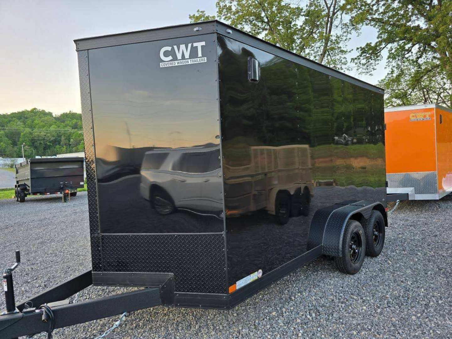 New 2025 Covered Wagon Trailers 7X14 TA2 Cargo / Enclosed Trailer