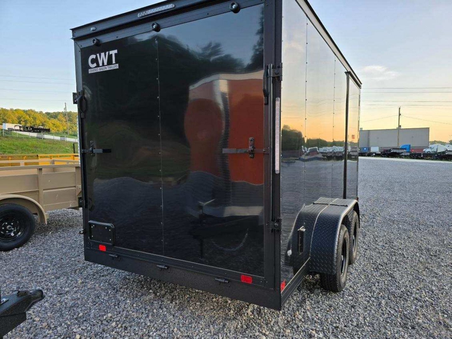 New 2025 Covered Wagon Trailers 7X14 TA2 Cargo / Enclosed Trailer for ...
