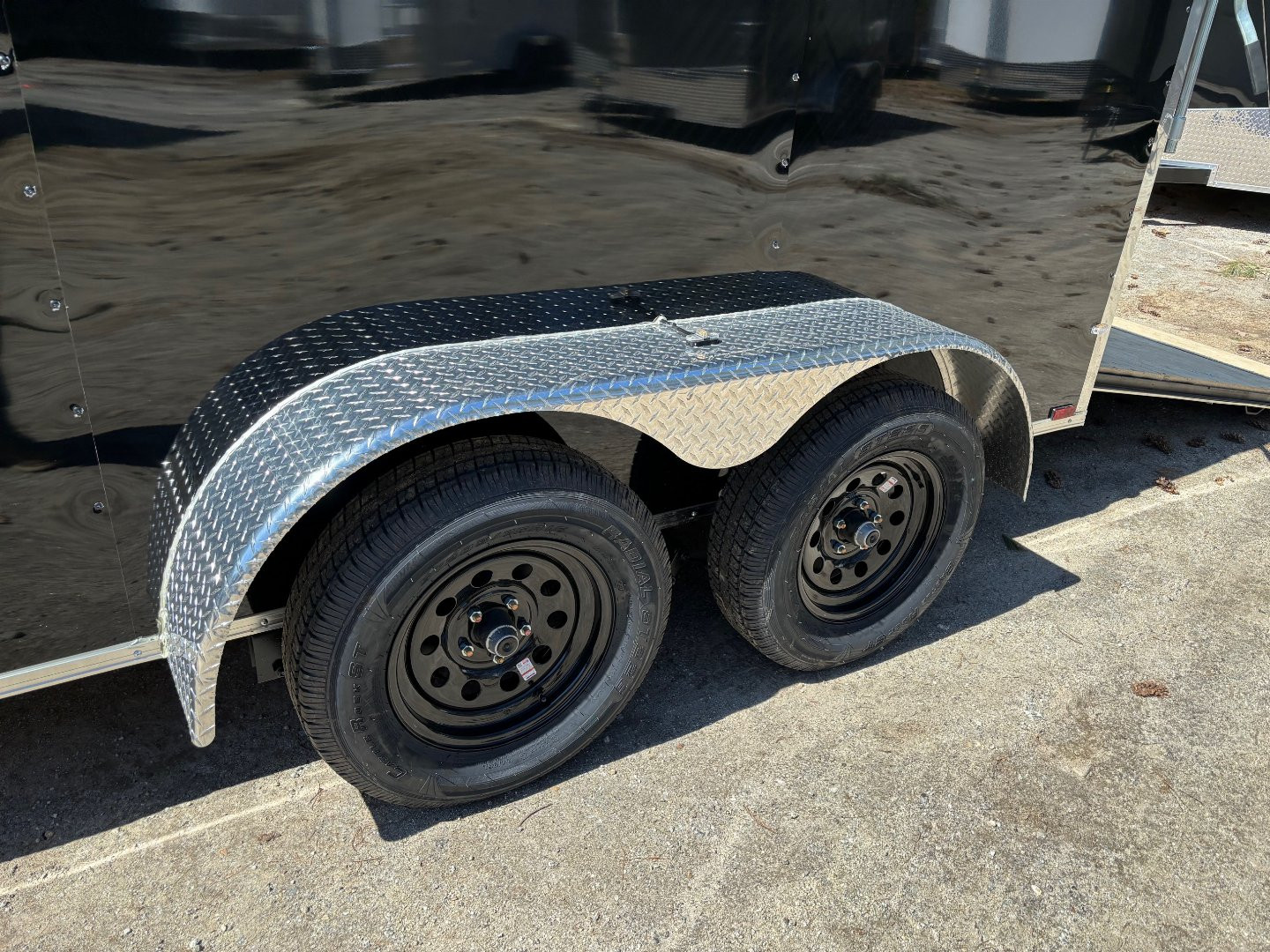 New 2024 SPARTAN 6X12 +2ft V nose/6'6" Interior/ Polycore /7000 GVW for ...