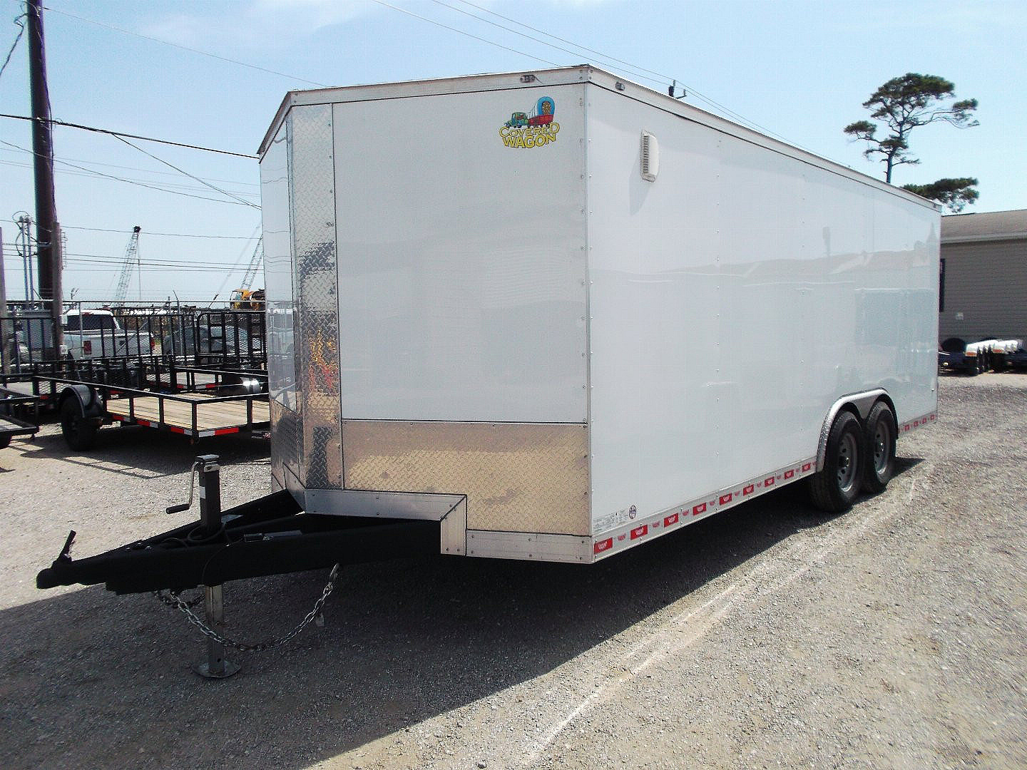 Used 2024 COVERED WAGON TRAILERS 8.5x20 Cargo Trailer / Enclosed ...