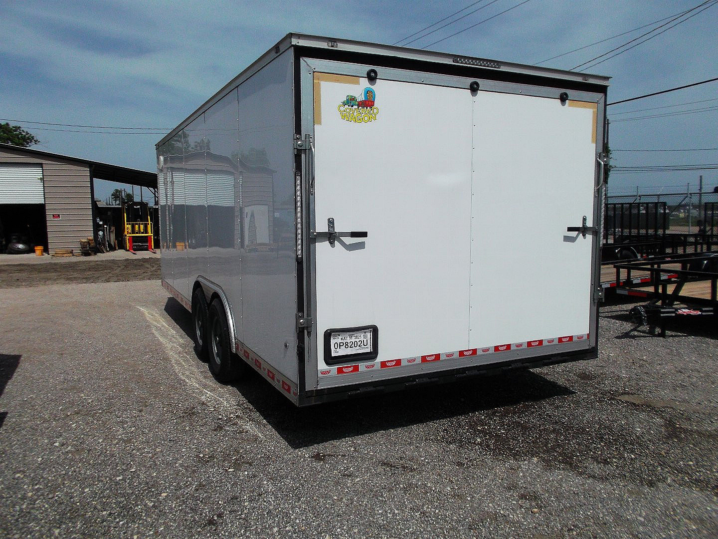 Used 2024 COVERED WAGON TRAILERS 8.5x20 Cargo Trailer / Enclosed ...