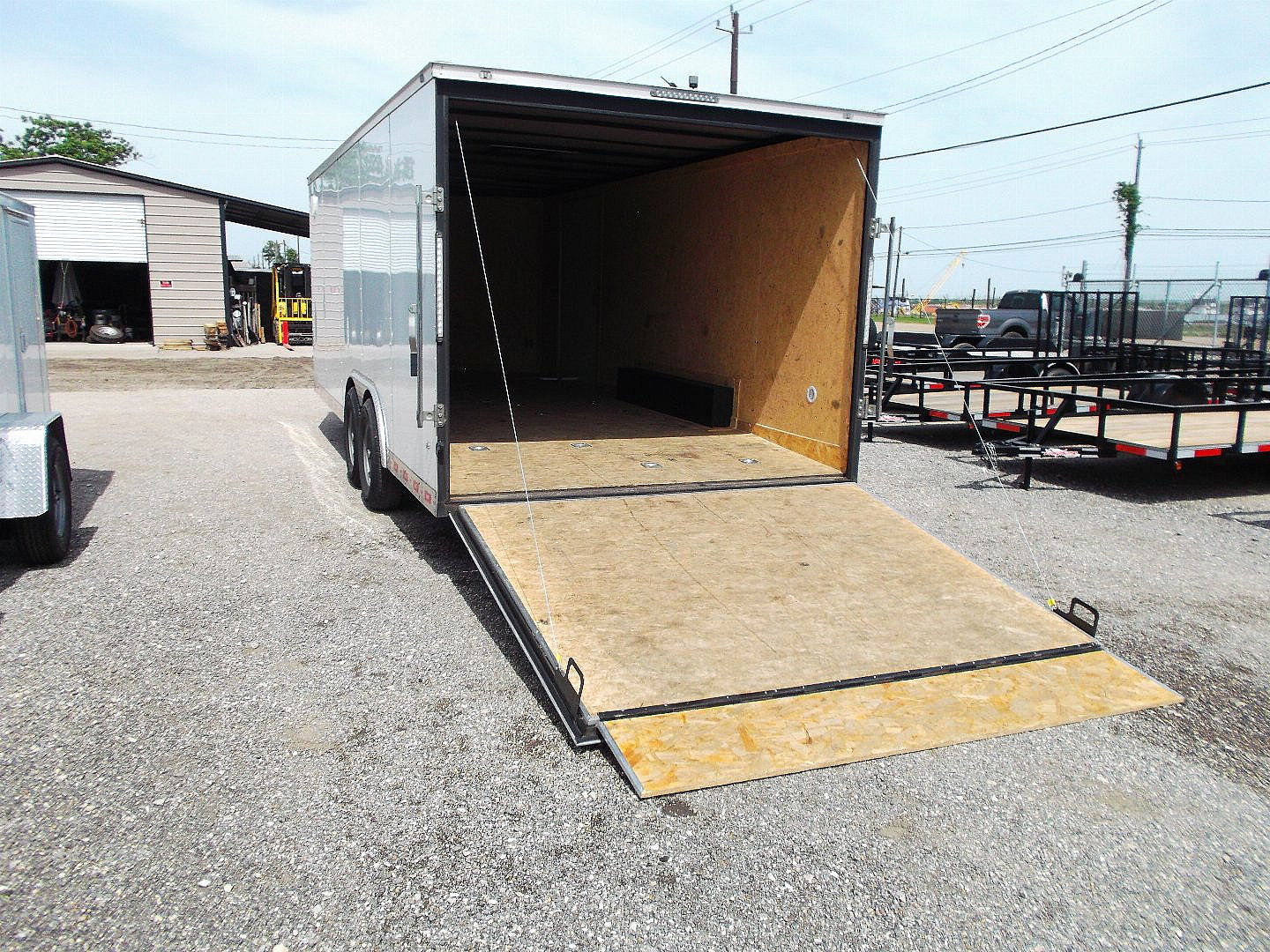 Used 2024 COVERED WAGON TRAILERS 8.5x20 Cargo Trailer / Enclosed ...