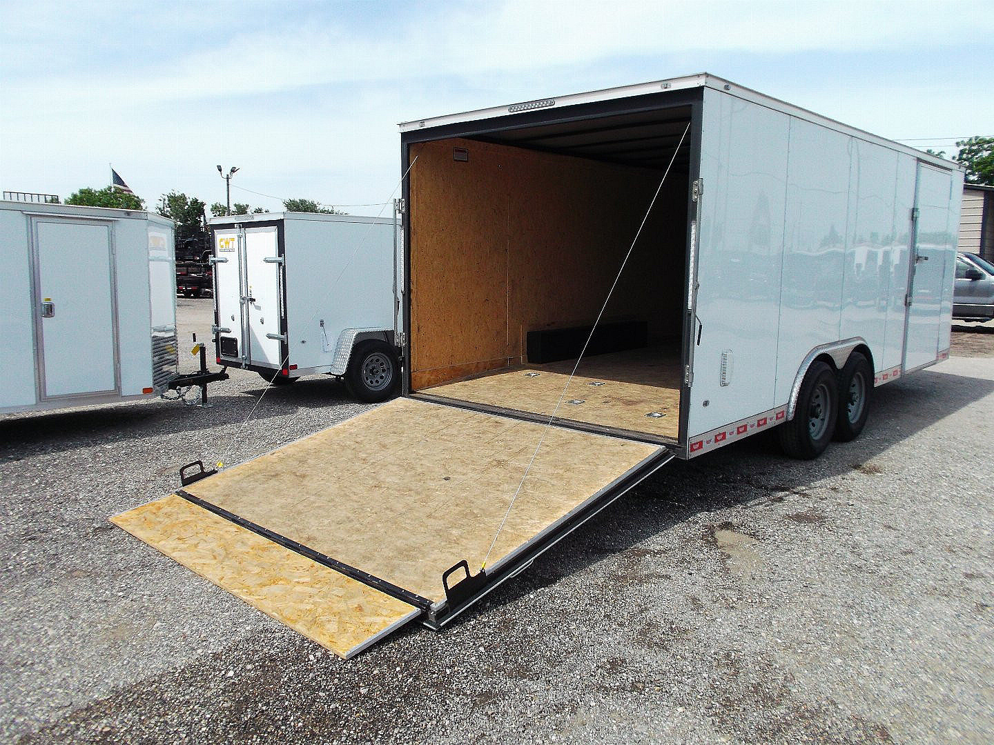 Used 2024 COVERED WAGON TRAILERS 8.5x20 Cargo Trailer / Enclosed ...