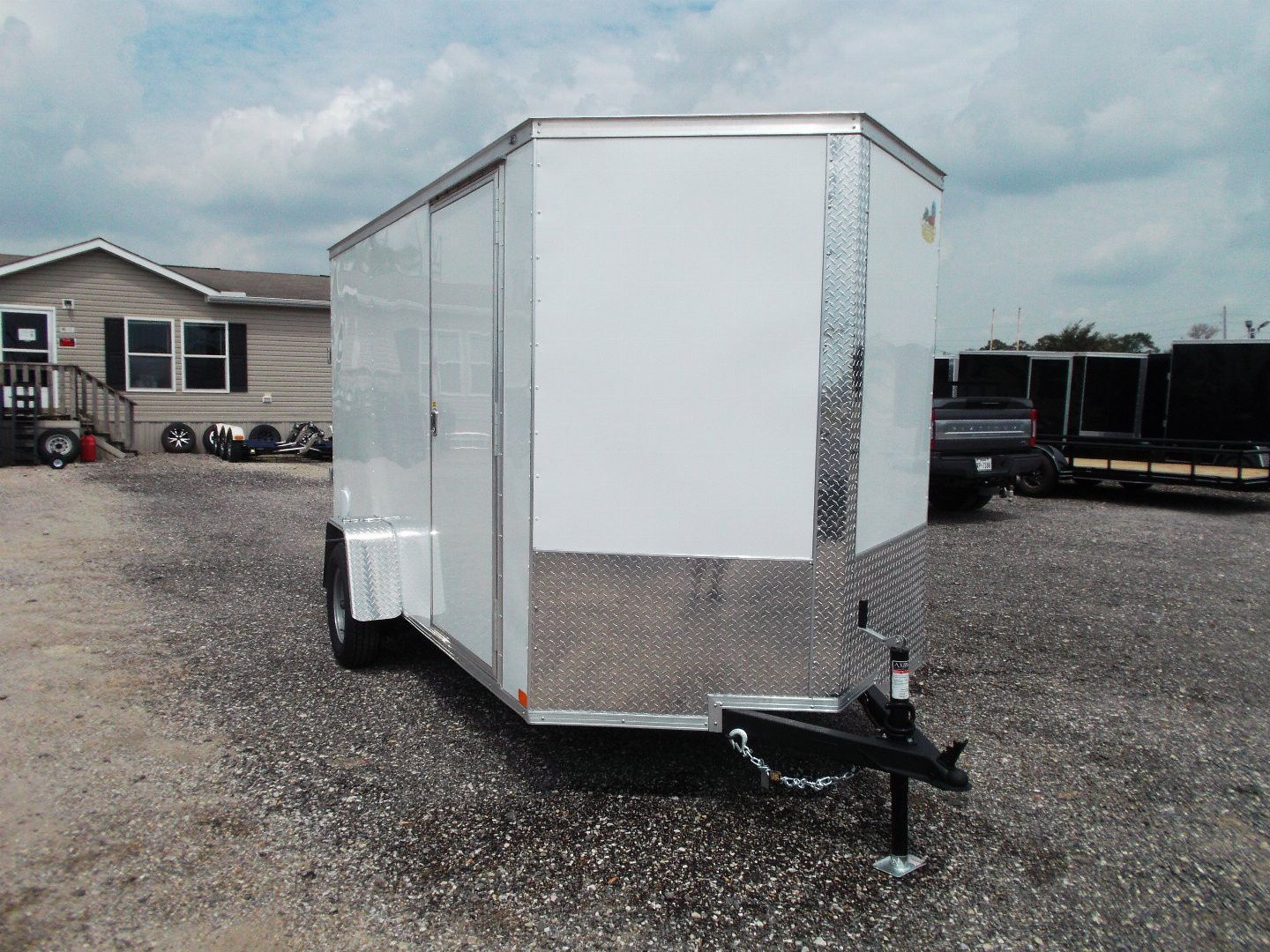 New 2025 COVERED WAGON TRAILERS 6x12 Single Axle Cargo Trailer ...