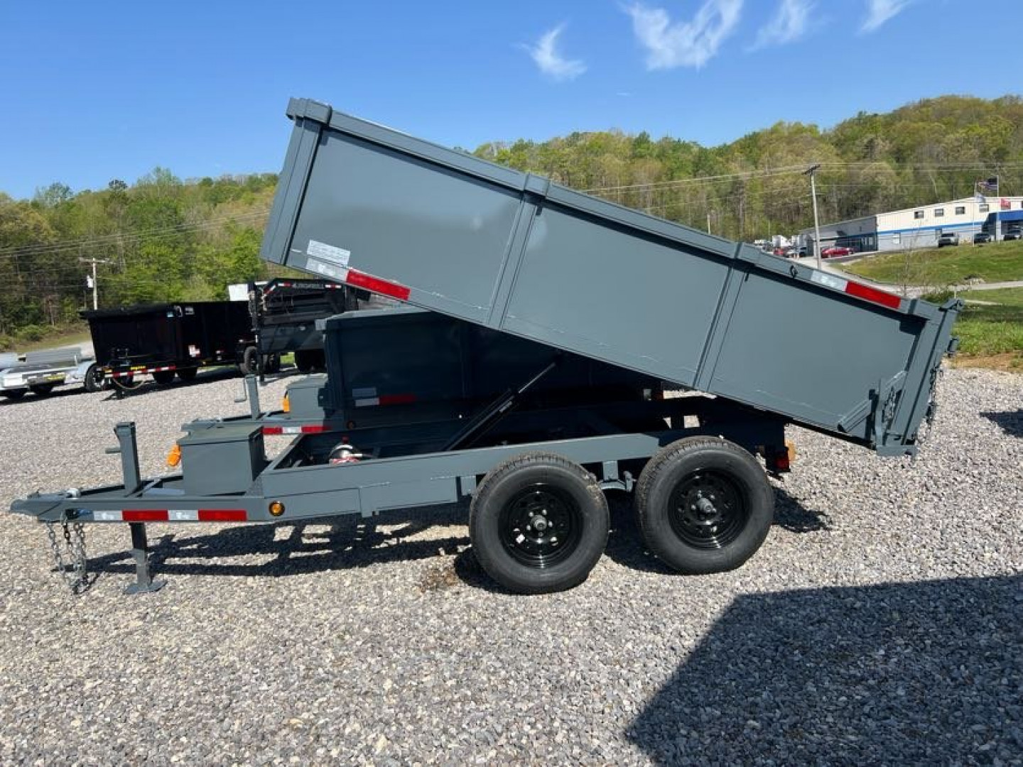 New 2025 P & T Trailers 6X10 3 WAY GATE Dump Trailer for sale in ...