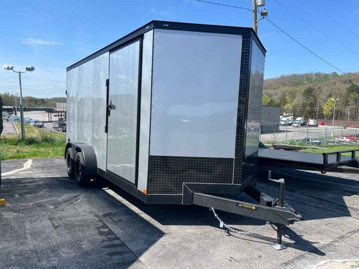 New 2025 Covered Wagon Trailers 7X16 TA2 7' B/O Cargo / Enclosed ...