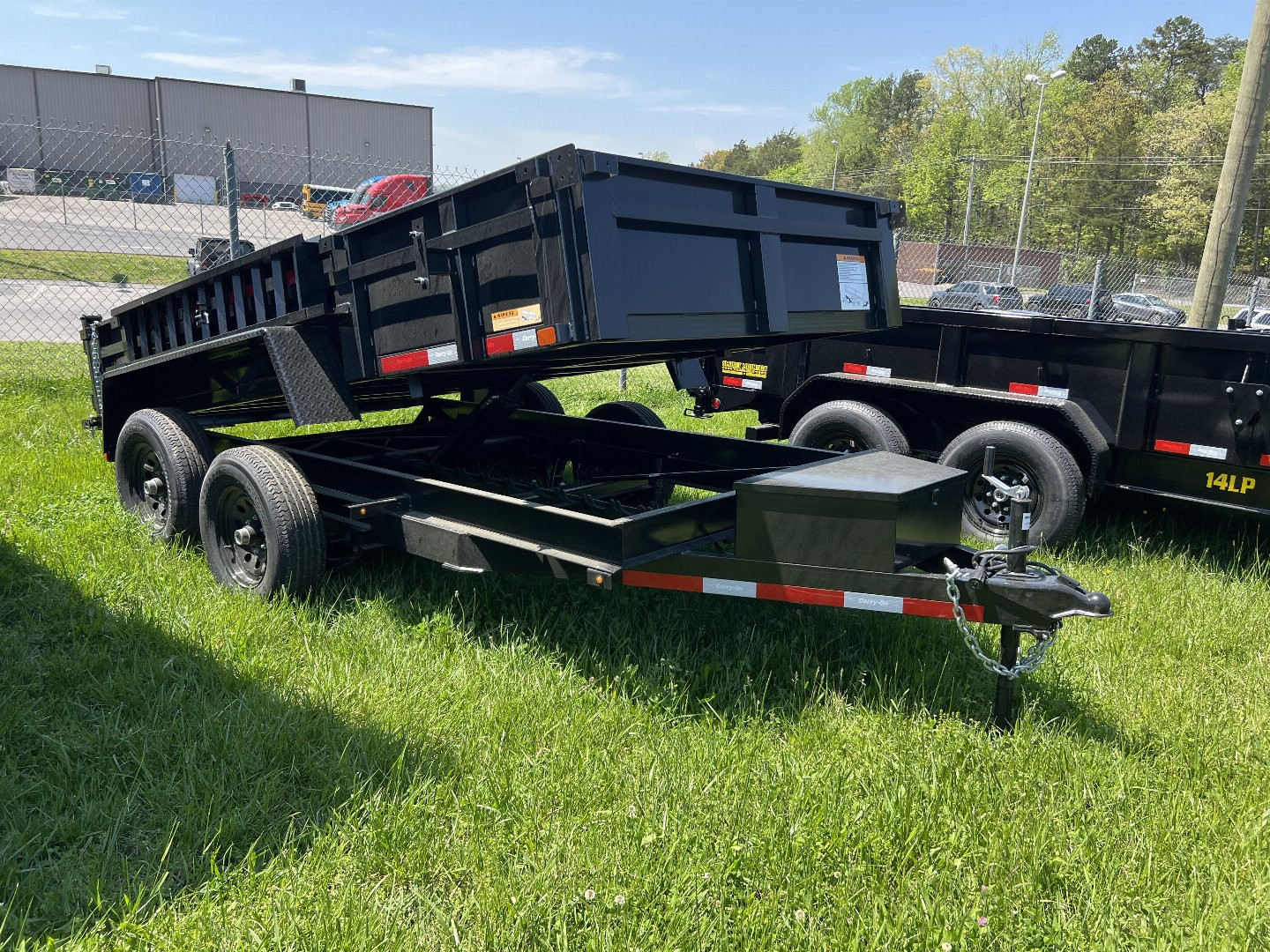 New 2025 Carry-On 6X12 18'' W/ RAMPS Dump Trailer