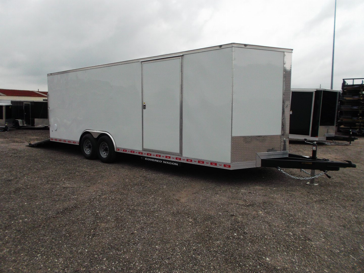 New 2025 COVERED WAGON TRAILERS 8.5x24 Heavy Duty Cargo Trailer ...