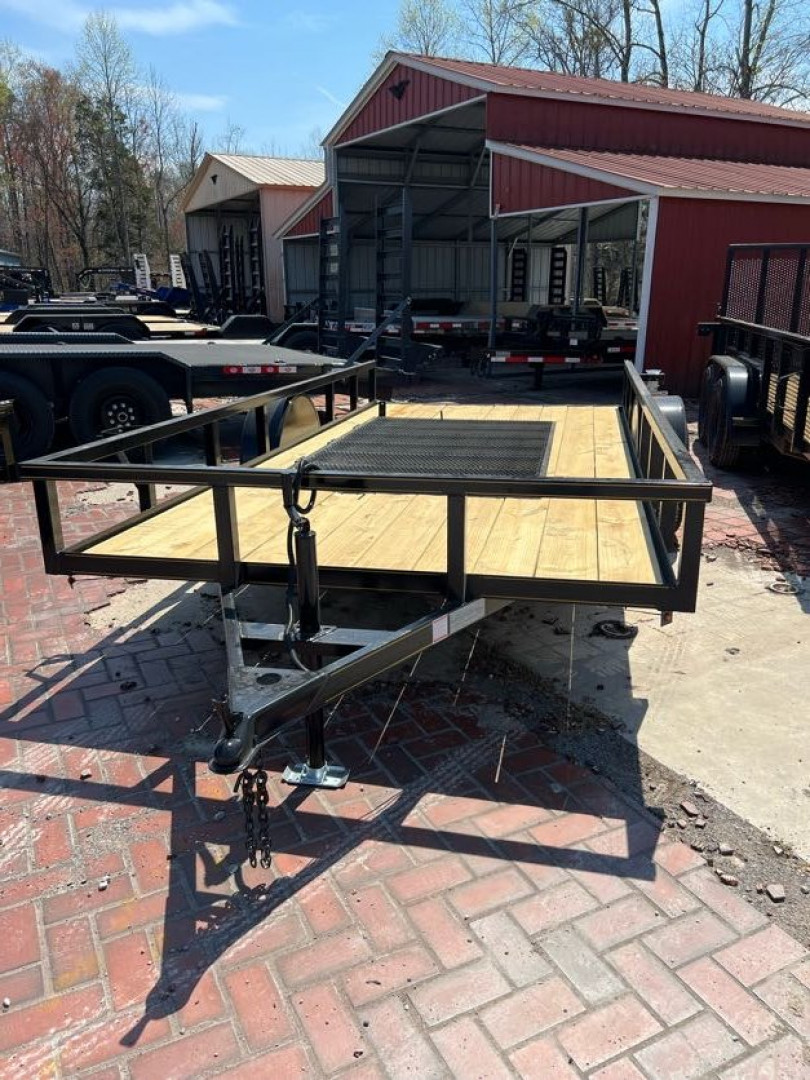 New 2025 P&T 6.4X12 AFG ANGLE Utility Trailer for sale in Lenoir City, TN