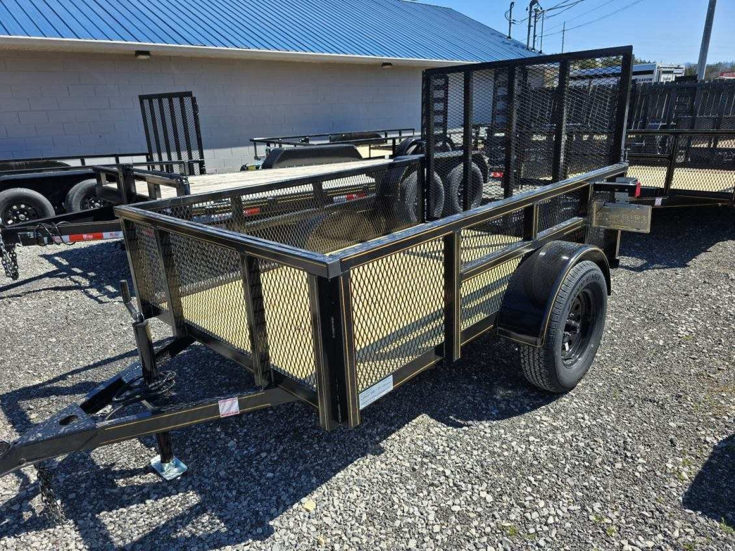 New 2025 P & T Trailers 5X8 LEAF Utility Trailer