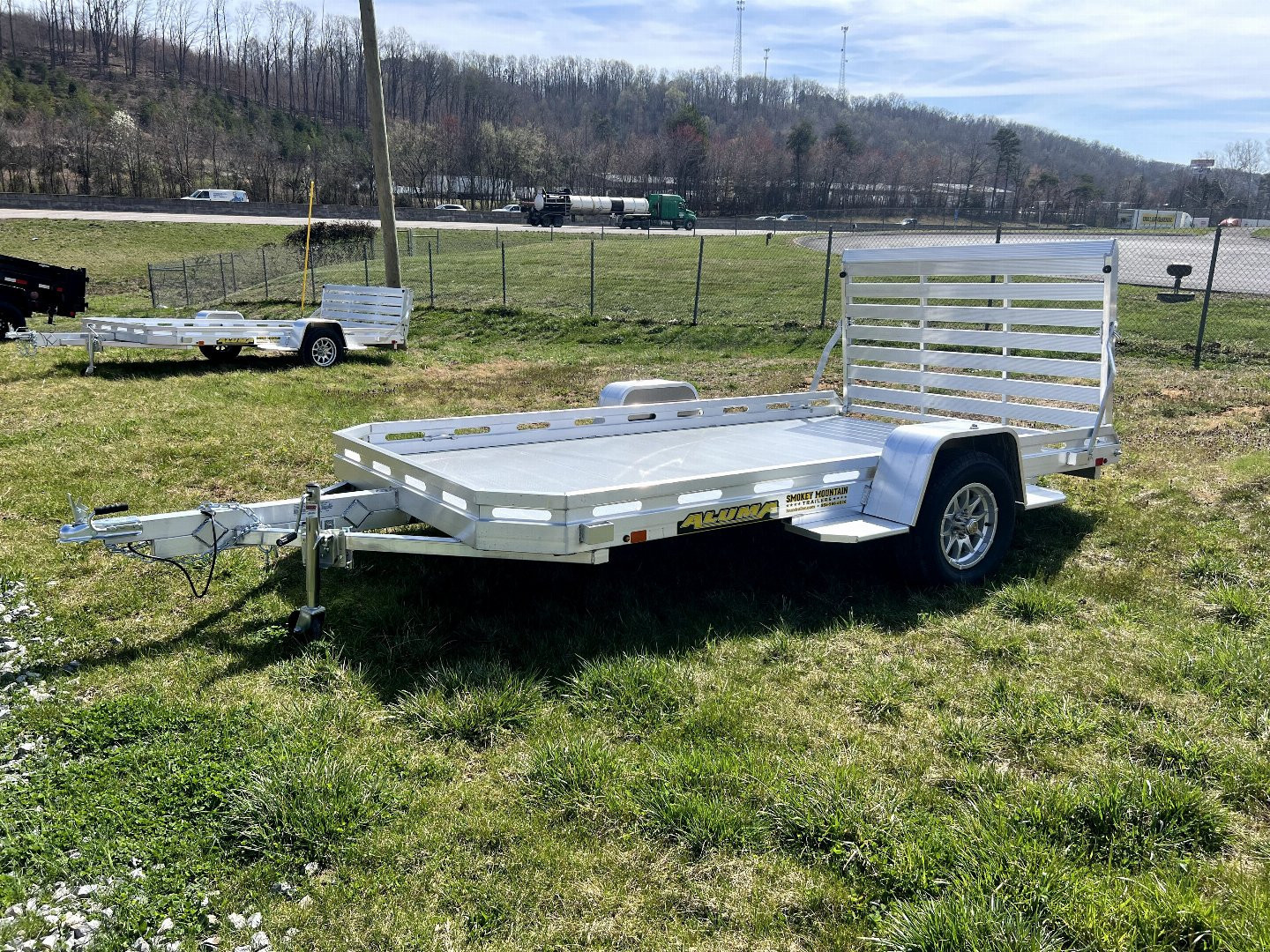 New 2025 Aluma 7712H-TG Utility Trailer for sale in Sevierville, TN