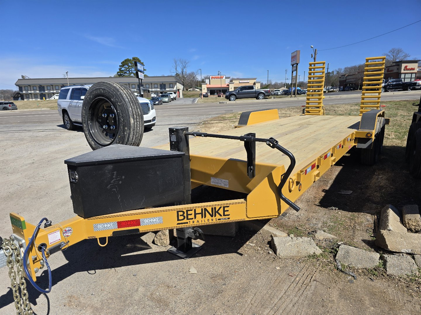 New 2025 Behnke CBCT 20' 20K RAMPS Equipment Trailer