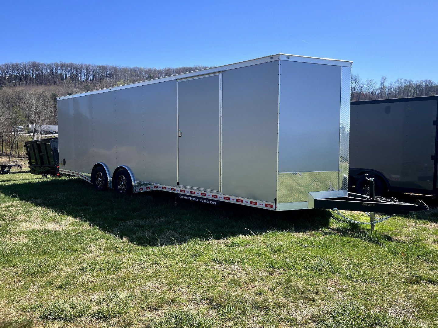 New 2025 Covered Wagon Trailers COVERED 8.5X28 TAQ5 SILVER Cargo ...