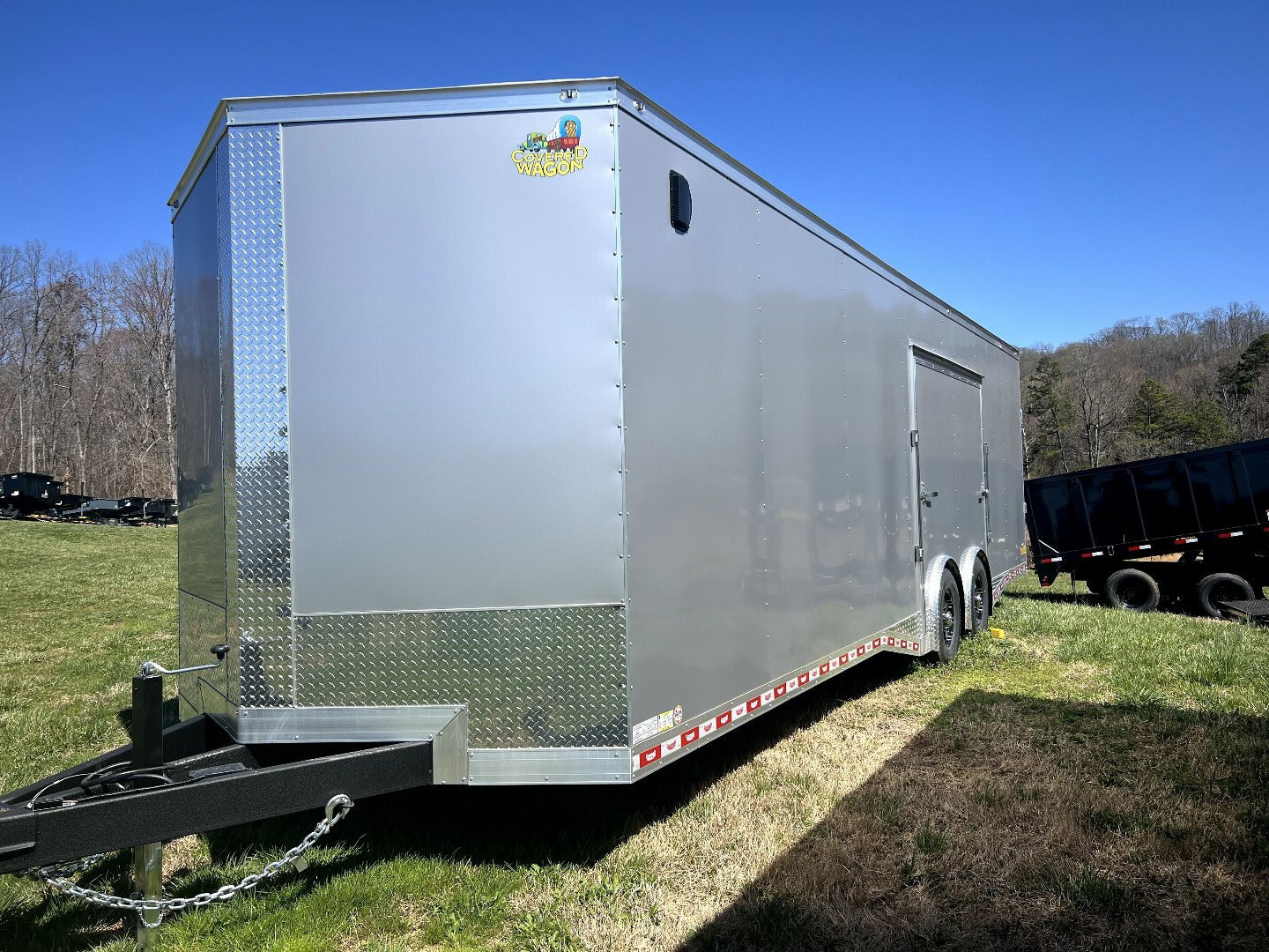 New 2025 Covered Wagon Trailers COVERED 8.5X28 TAQ5 SILVER Cargo ...